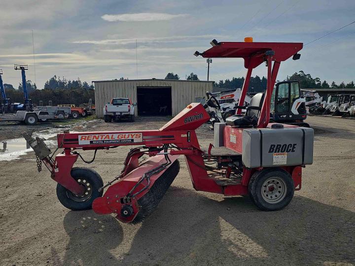 2017 Broce BW 260 Sweepers And Brooms | Rental Guys